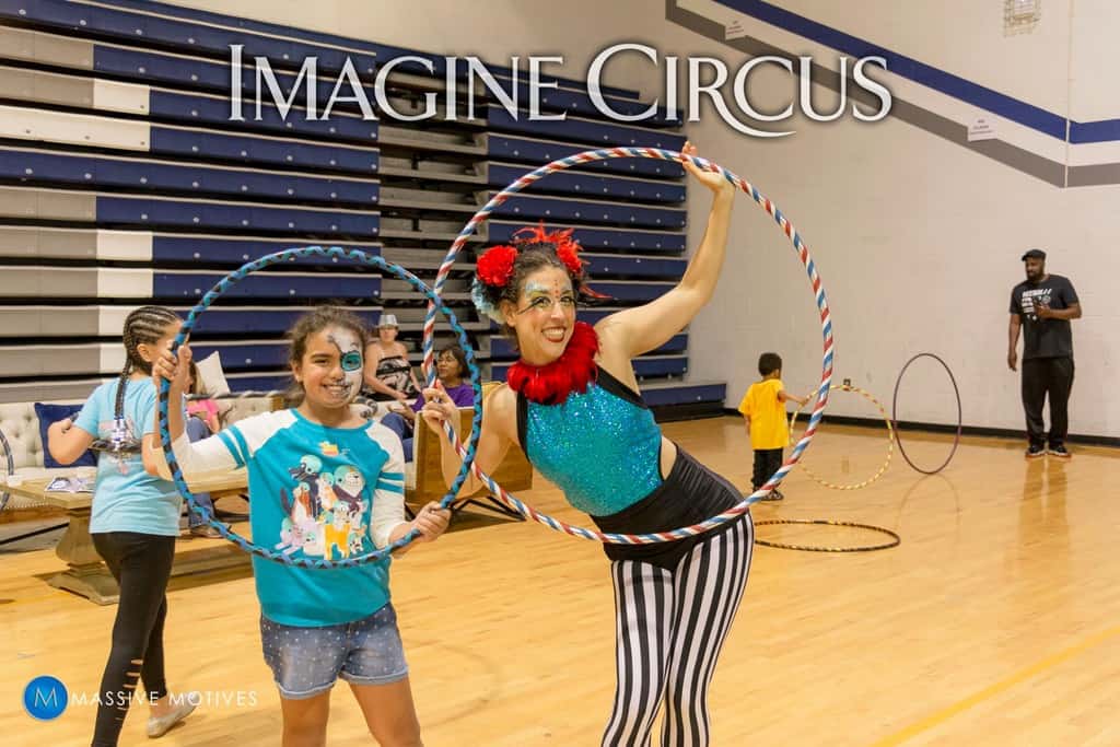 Interactive Hula Hoop Jam | ImagineCircus.com
